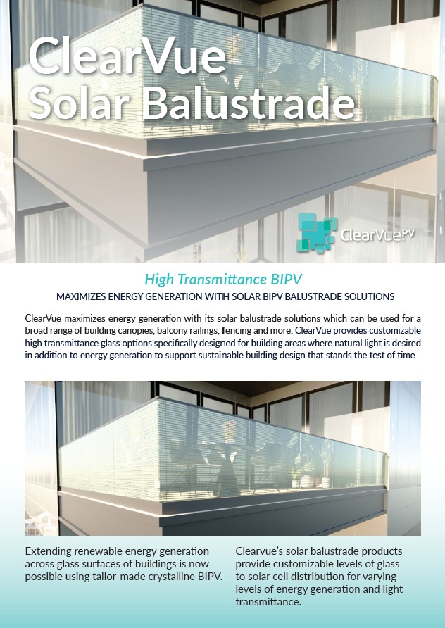 ClearVue Solar Façade Resources, News, Brochures, Videos