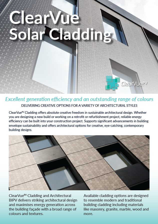 ClearVue Solar Façade Resources, News, Brochures, Videos